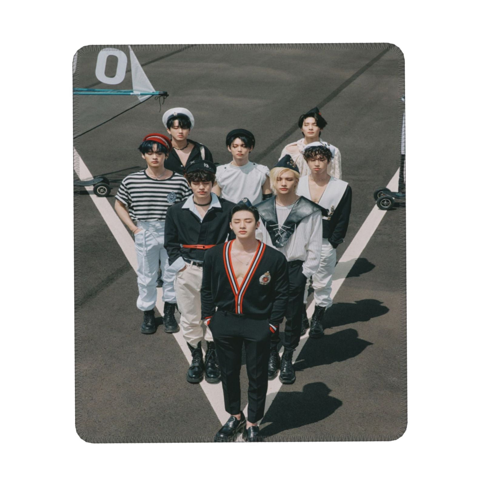 Stray Kids Desk Mat, Gaming Mouse Pad Mat with Non-Slip Base Stitched ...