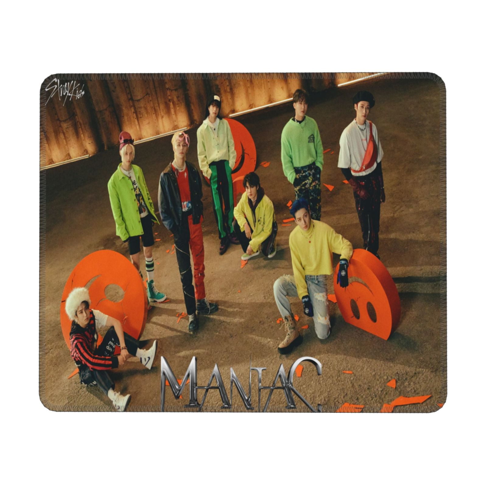 Stray Kids Desk Mat, Gaming Mouse Pad Mat with Non-Slip Base Stitched ...