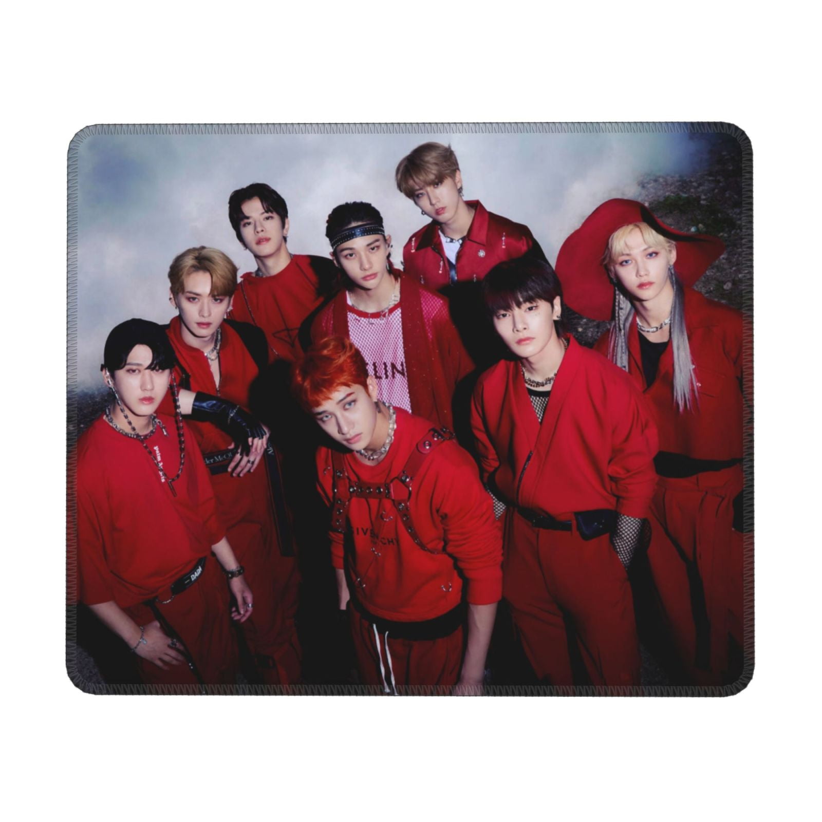Stray Kids Desk Mat, Gaming Mouse Pad Mat with Non-Slip Base Stitched ...