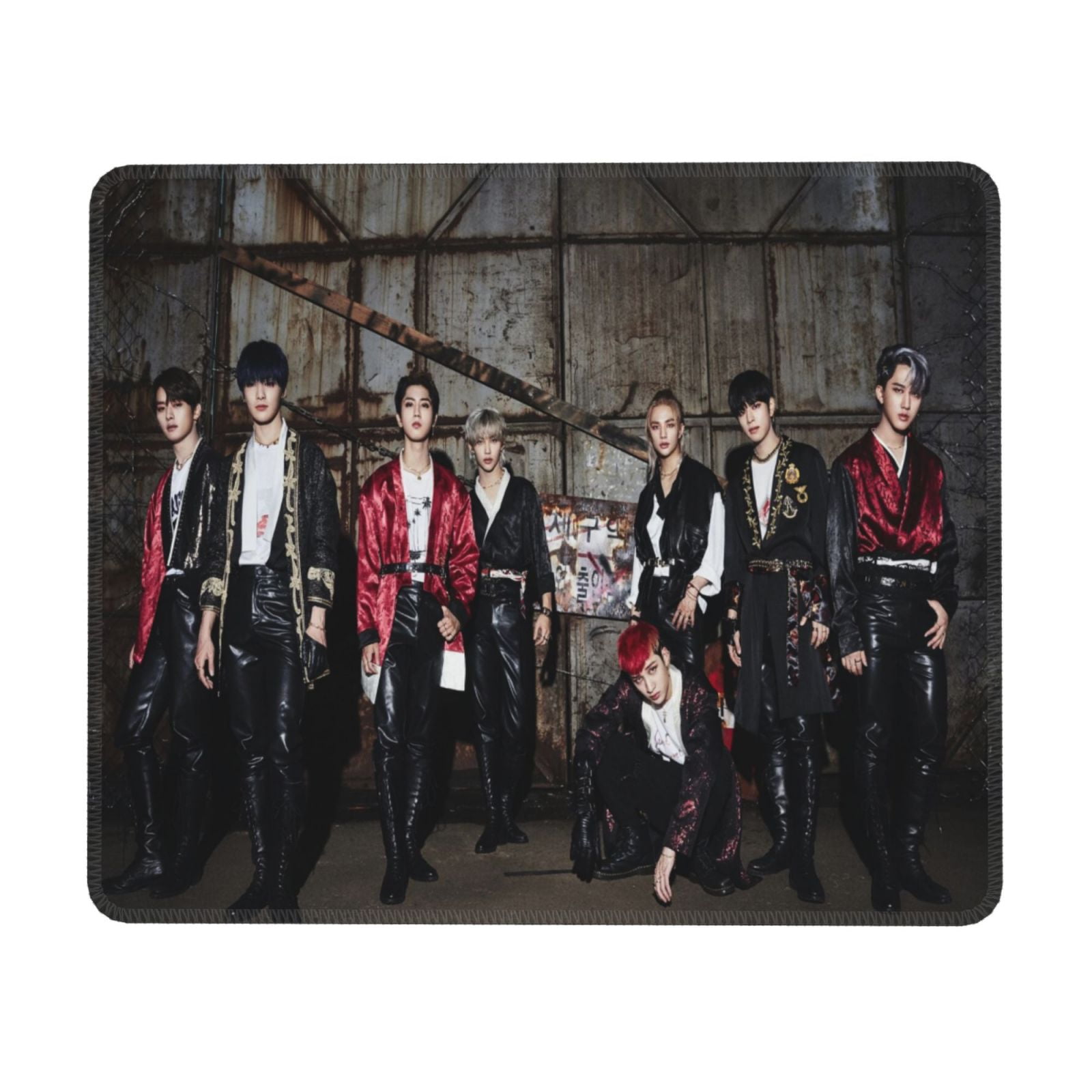 Stray Kids Desk Mat, Gaming Mouse Pad Mat with Non-Slip Base Stitched ...