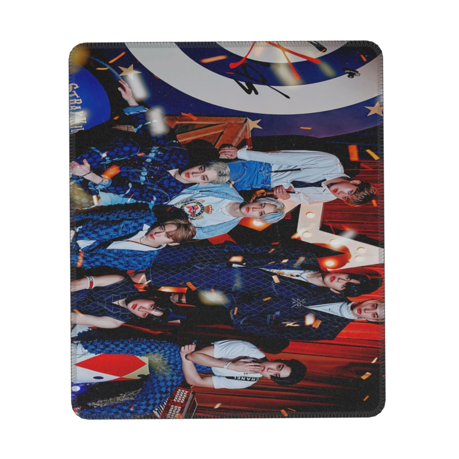 Stray Kids Desk Mat, Gaming Mouse Pad Mat with Non-Slip Base Stitched ...