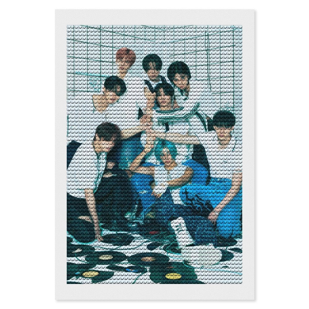 Stray Kids Diamond Art Kits for Adults DIY 5D Diamond Dots Paint Kits ...