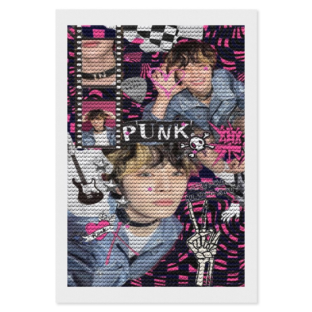 Stray Kids Diamond Art Kits for Adults DIY 5D Diamond Dots Paint Kits ...