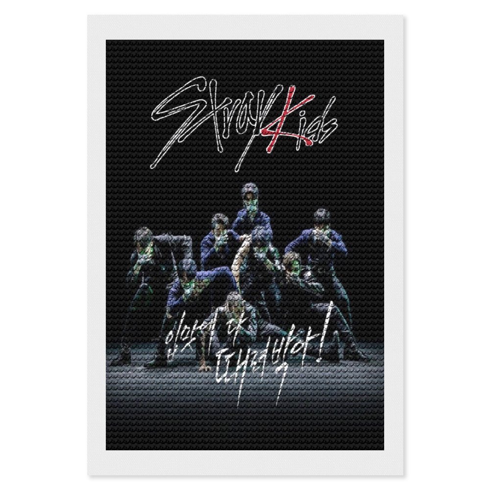 Stray Kids Diamond Art Kits for Adults DIY 5D Diamond Dots Paint Kits ...