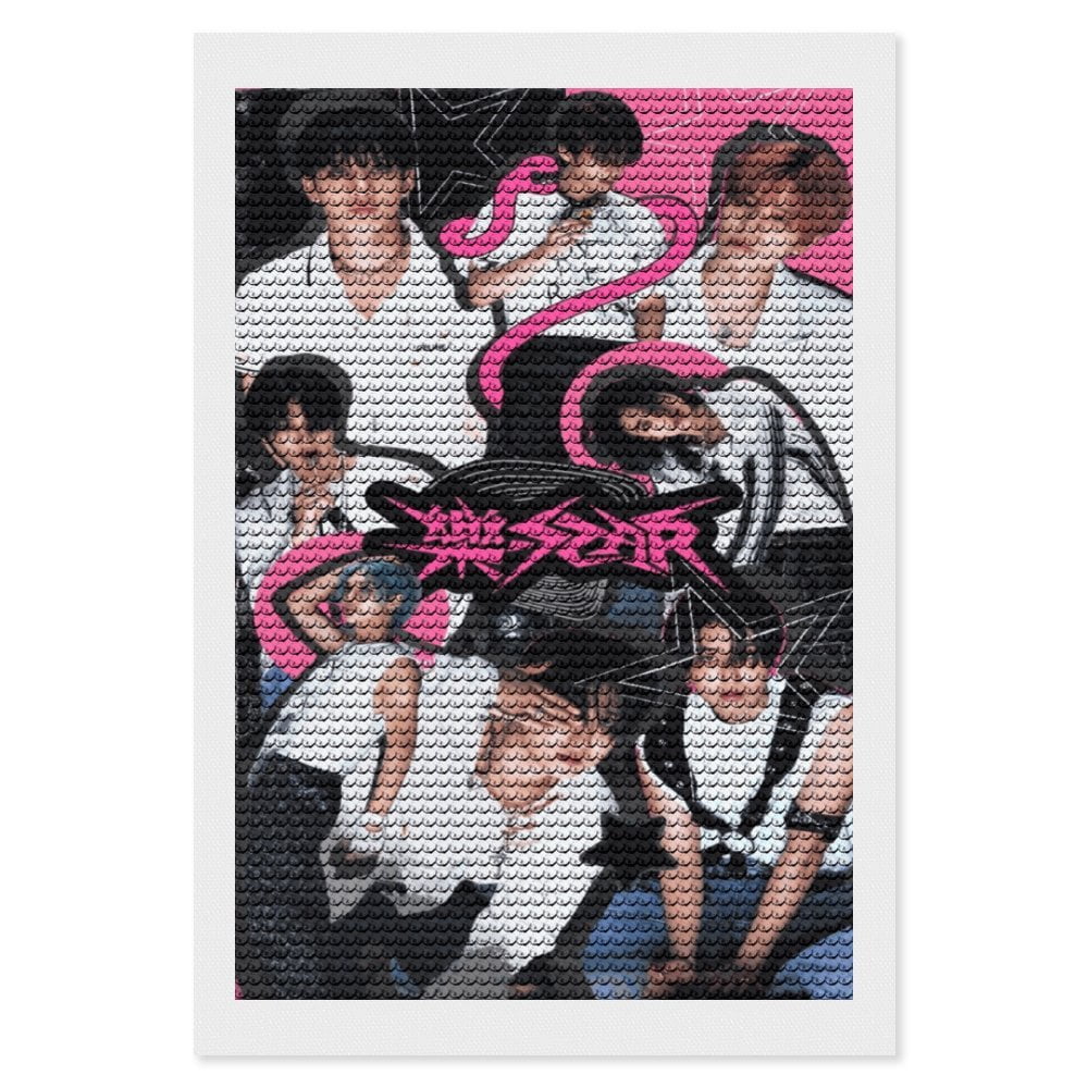 Stray Kids Diamond Art Kits for Adults DIY 5D Diamond Dots Paint Kits 8 ...