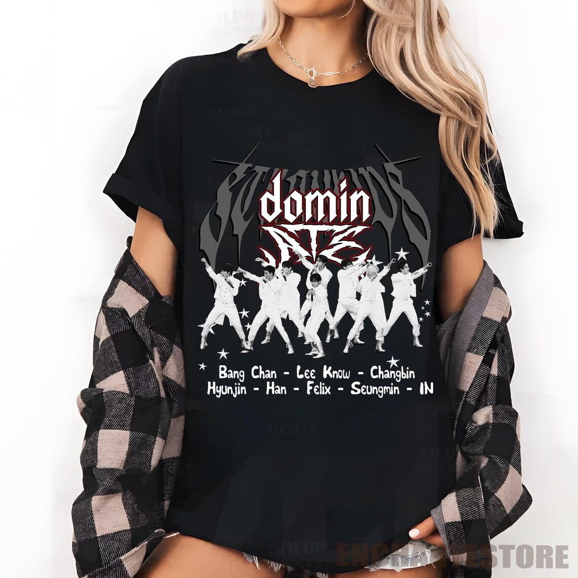 Stray Kids Domiate World Tour 2025 Shirt, SKZHOP HIPTAPE Shirt, Skz ...