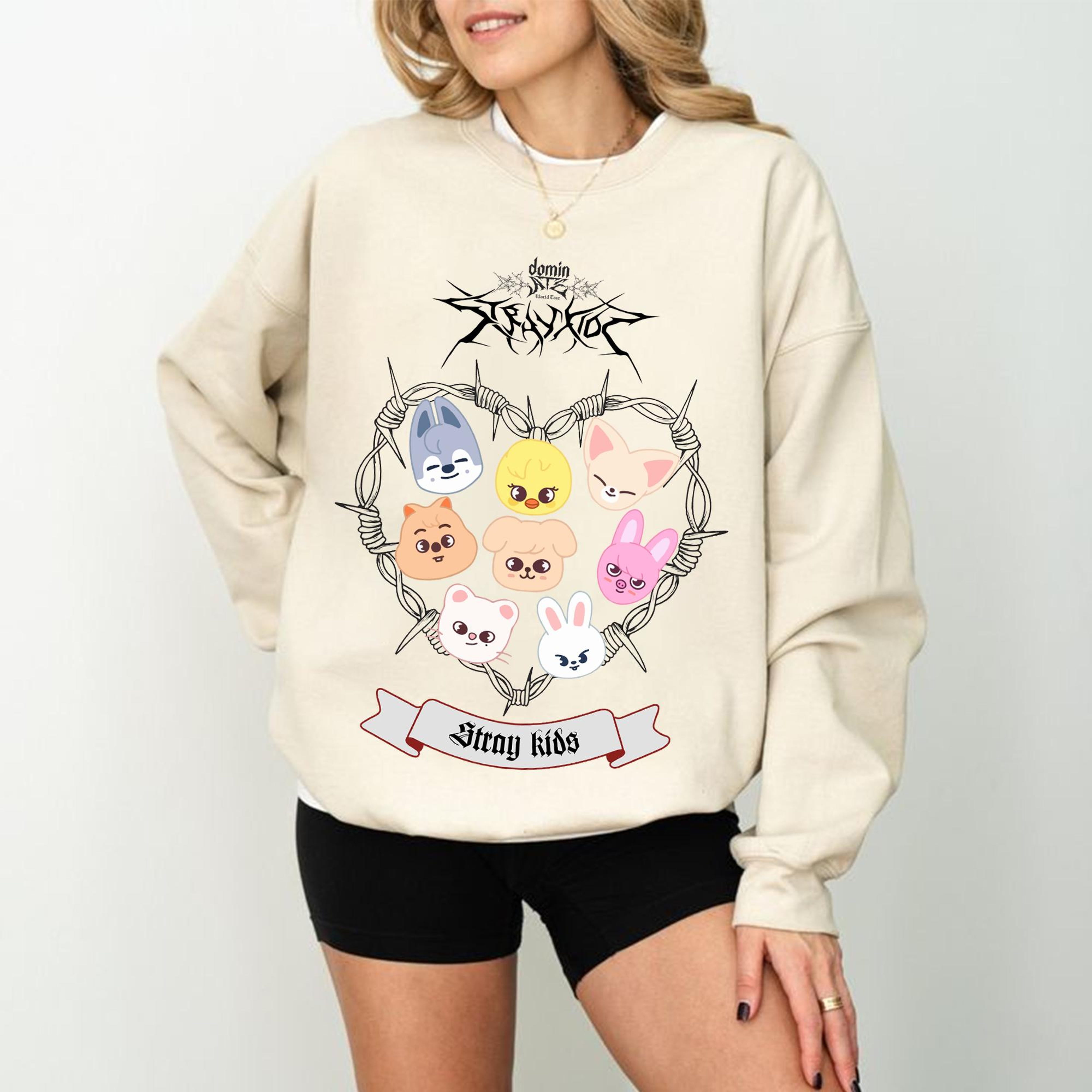 Stray Kids Dominate World Tour 2024 Sweatshirt, Stray Kids Ate Album ...