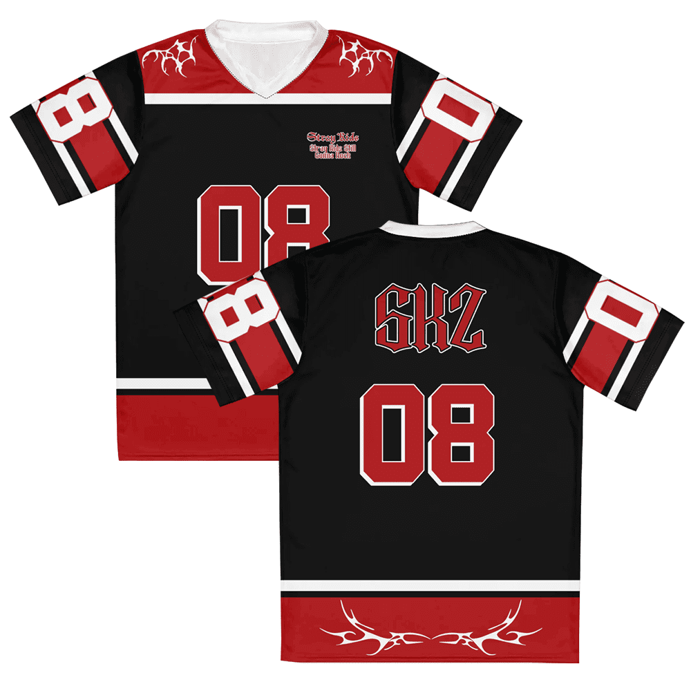 Stray Kids Dominate World Tour 2025 Jersey SKZ Football Jersey Trendy ...