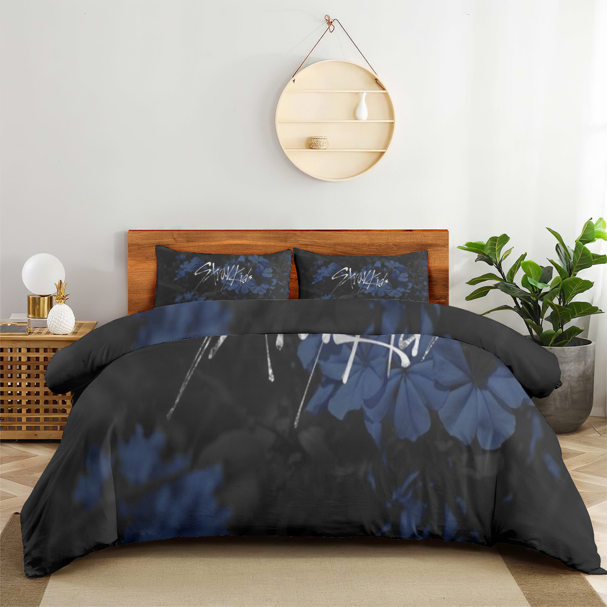Stray Kids Duvet Cover 3 Piece Bedding Set,Teen Stray Kids Comfortable ...