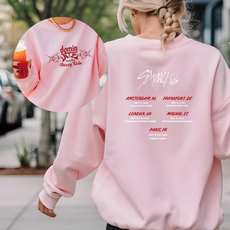 Stray Kids Europe Tour 2025 Sweater, Stray Kids Europe Sweater ...