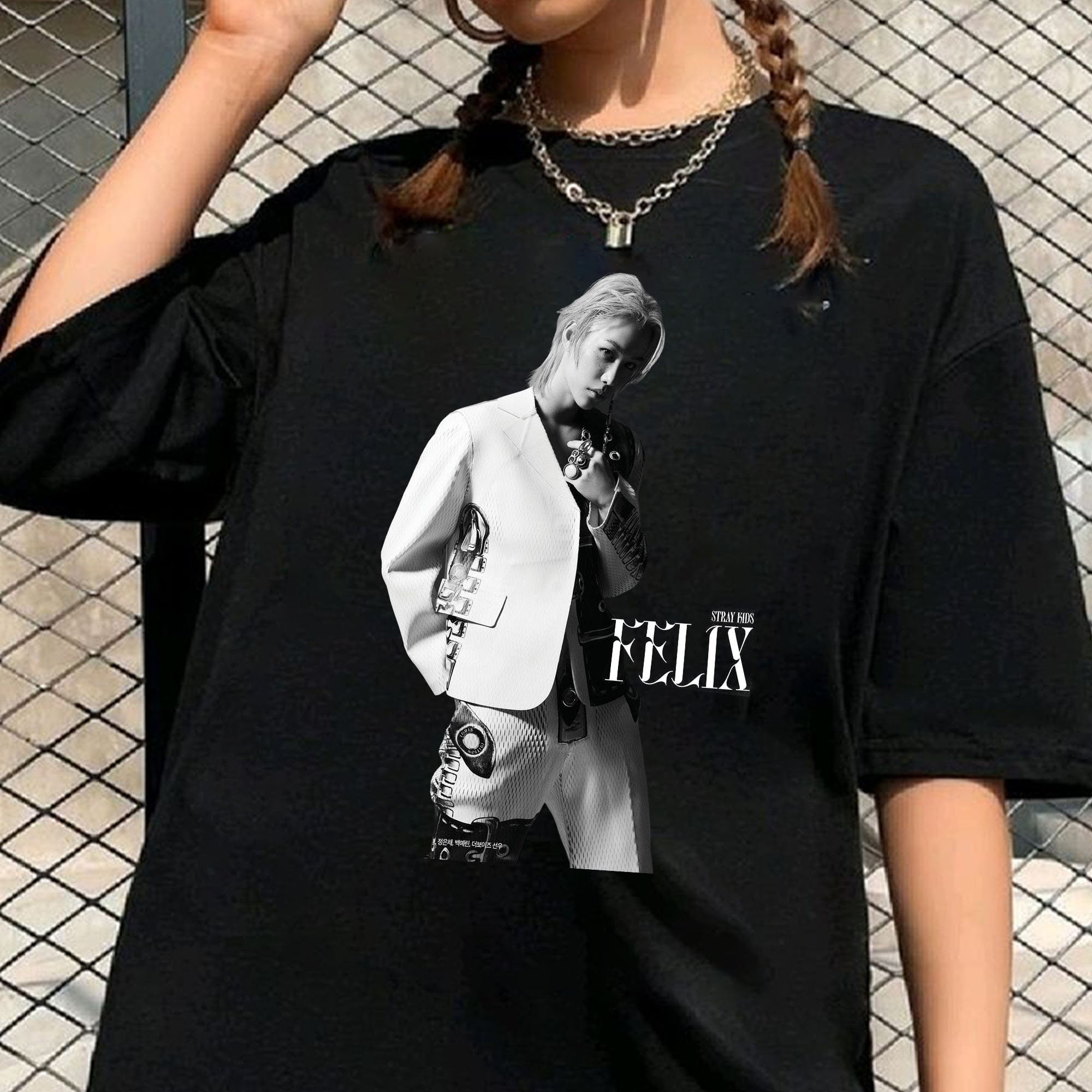Stray Kids Felix Shirt, Felix Aesthetic Kpop Shirt, Stray Kids Kpop ...