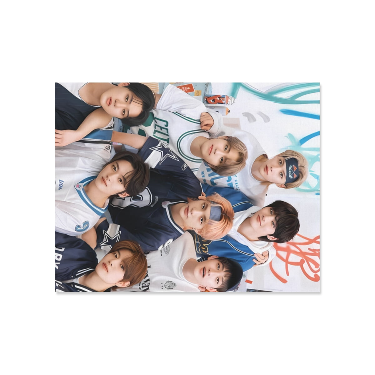 Stray Kids Frameless canvas poster - without frame anime poster bedroom ...