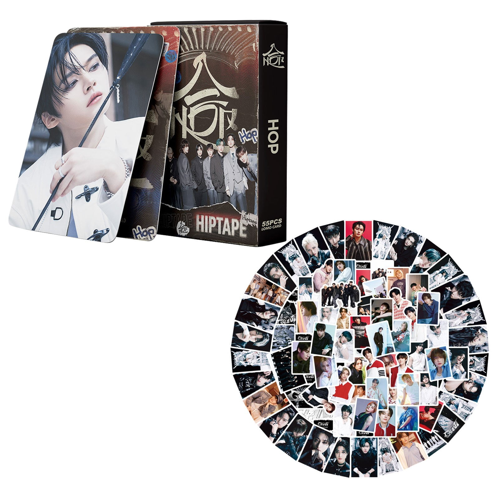 Stray Kids HOP Album Sticker Pack – 98 PCS KPOP SKZHOP HIPTAPE Decorative Stickers for Fans ...