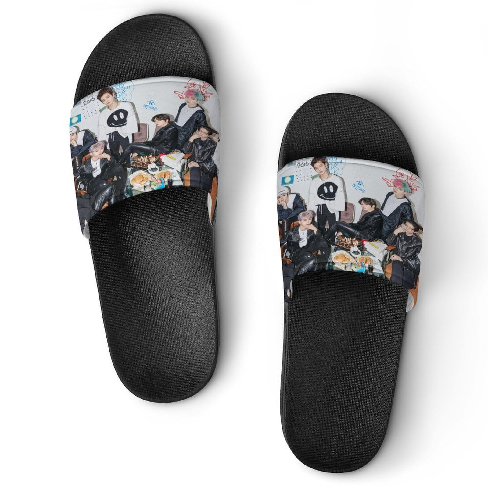 Stray Kids Home Slippers Slide Sandals, Casual Pool Slide Outdoor, Slip ...