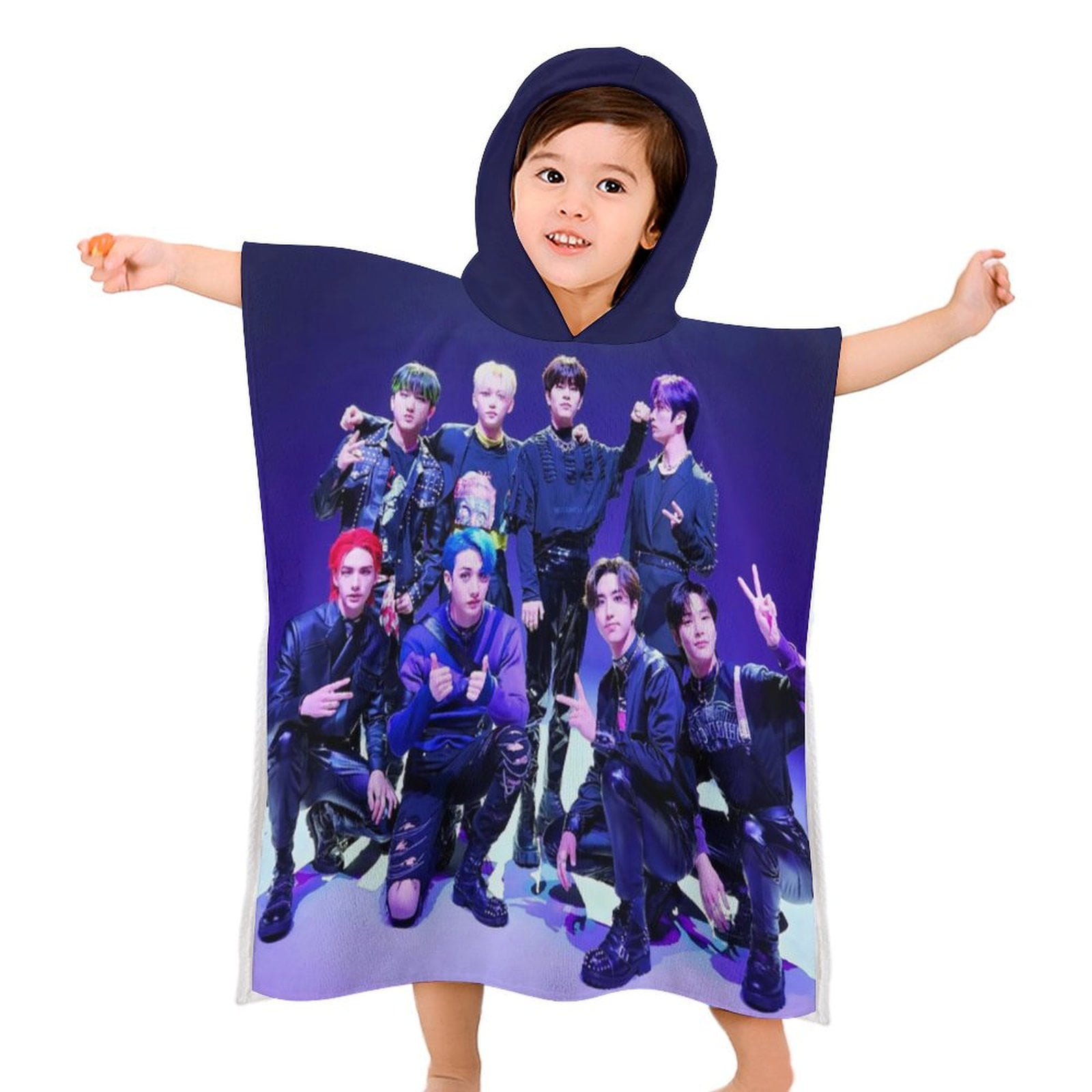 Stray Kids Hooded Towel for Kids - Toddler Bath Towel Kids Beach Towel ...
