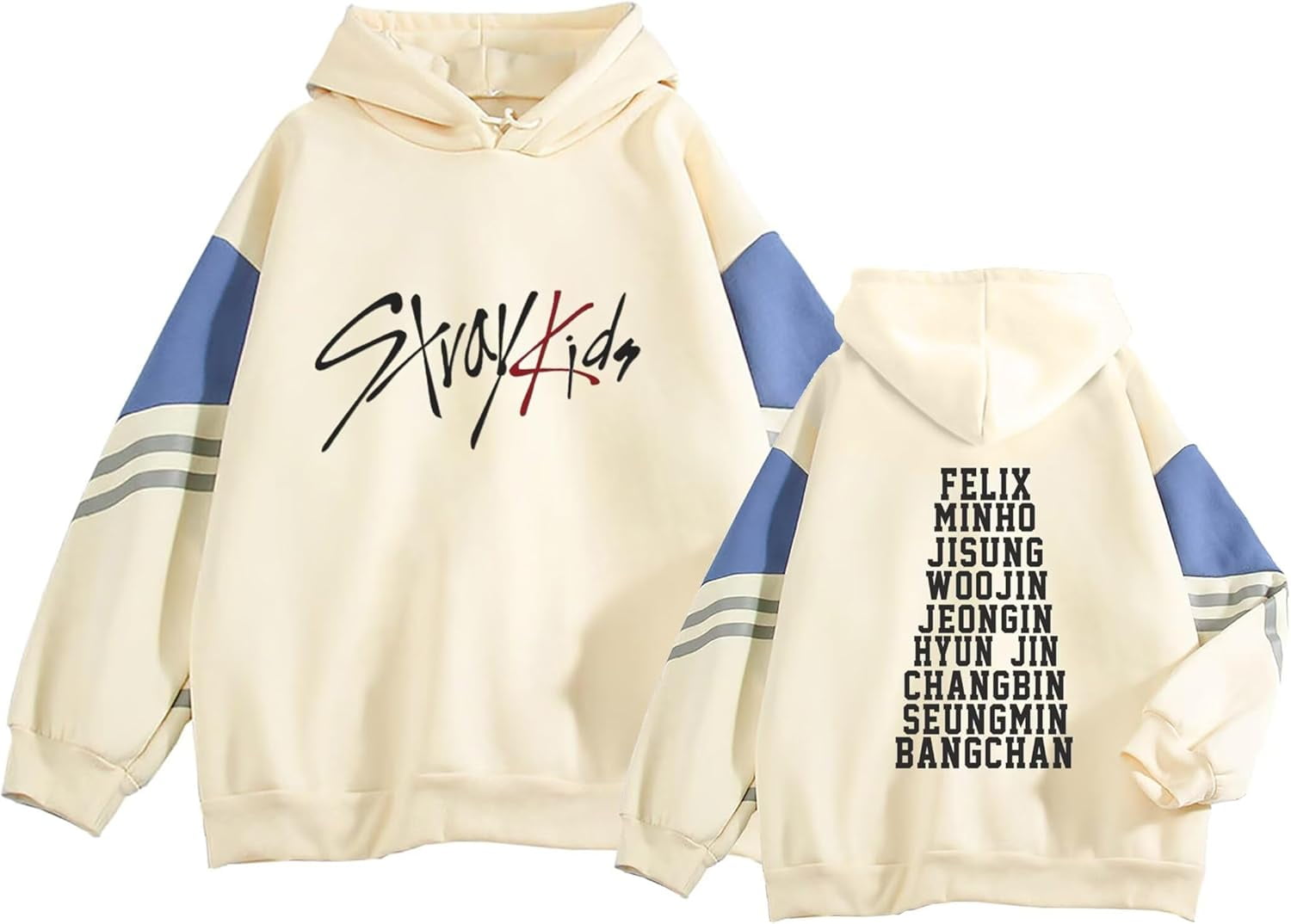 Stray Kids Hoodie Hyunjin, Felix, LeeKnow, Bangchan Sweatshirt Shirt ...