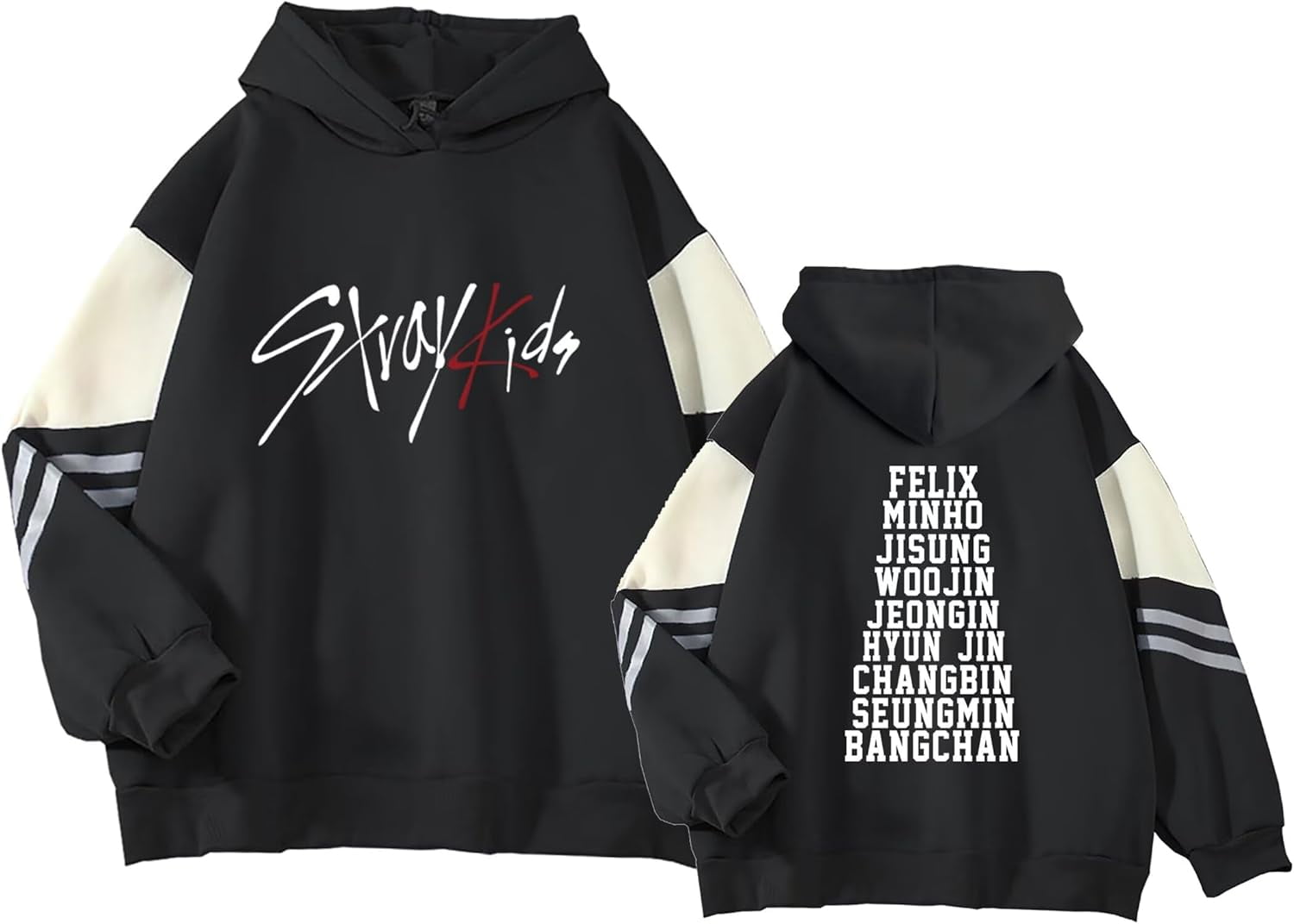 Stray Kids Hoodie Hyunjin, Felix, LeeKnow, Bangchan Sweatshirt Shirt ...