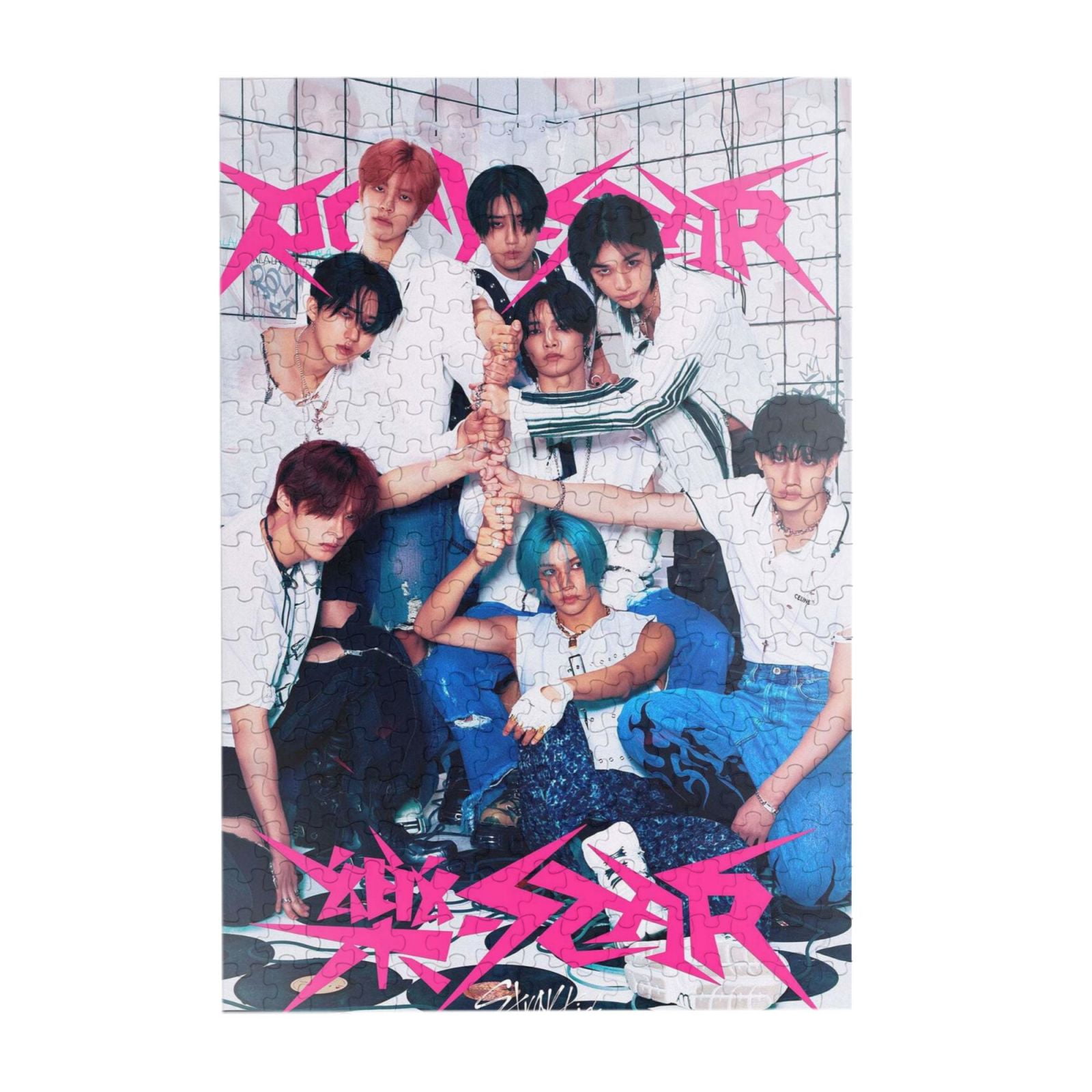 Stray Kids Jigsaw Puzzle 300 Piece Art Puzzles for Adults Kids Families ...