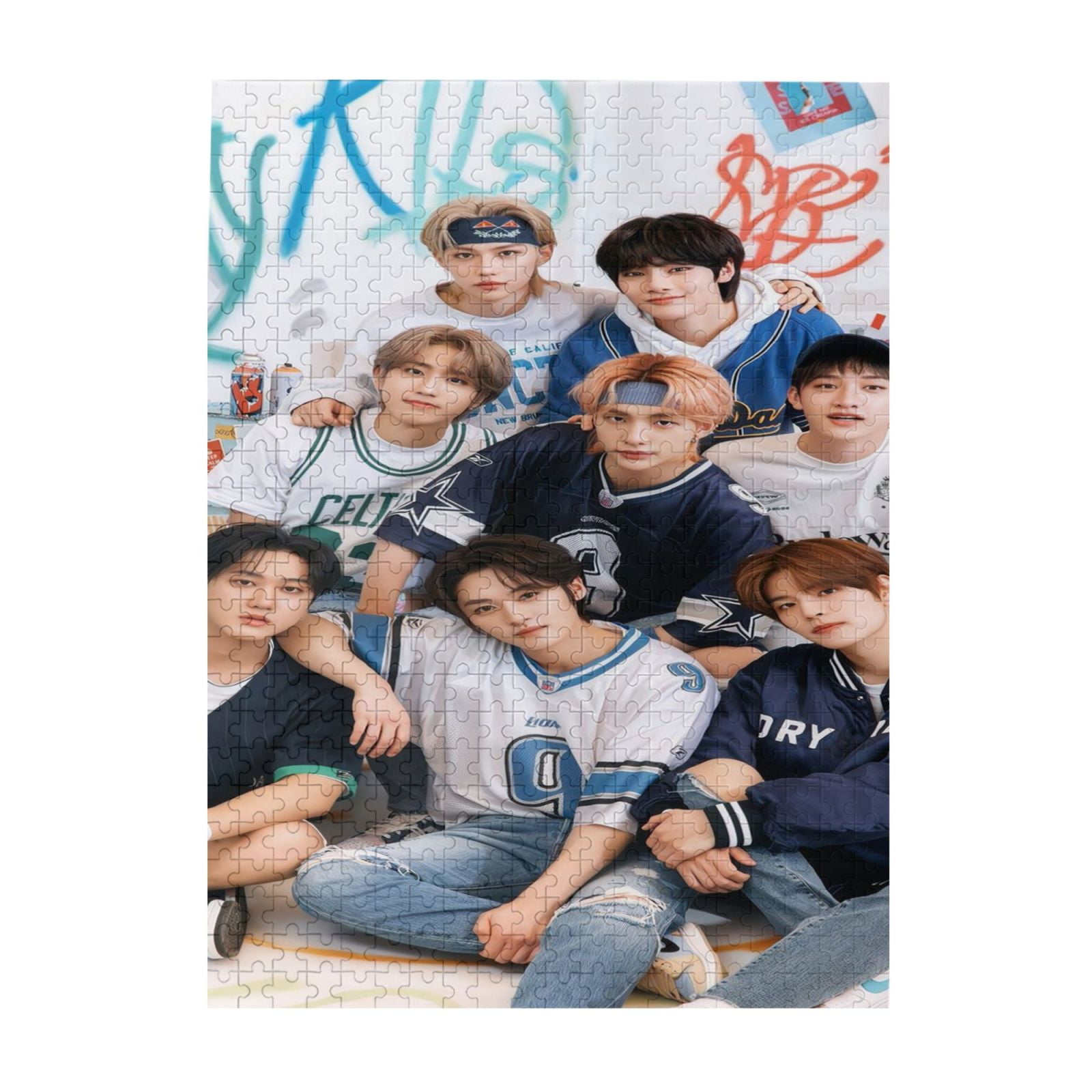 Stray Kids Jigsaw Puzzle 500 Piece Art Puzzles for Adults Kids Families ...
