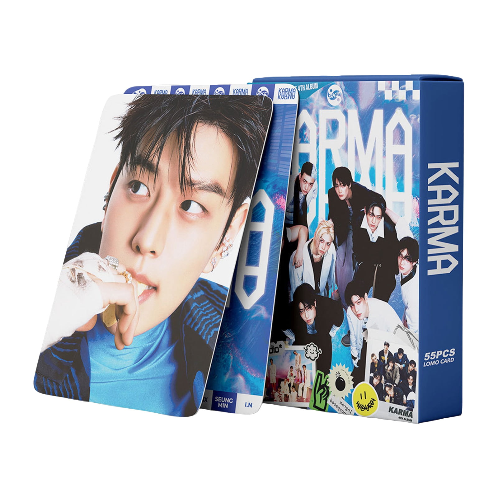 Stray Kids KARMA Album Photocards 55PCS KARMA Photo Card Set Stray Kids ...