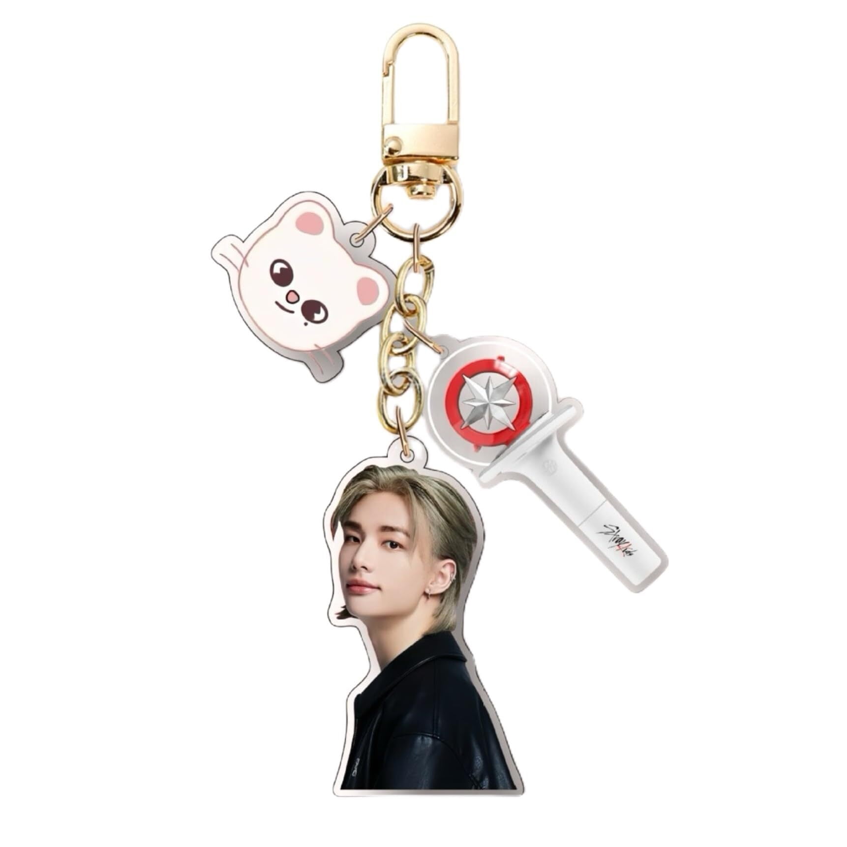 Stray Kids Keychain with "SKZO" Charm for STRAY, SK Merch Merchandise ...