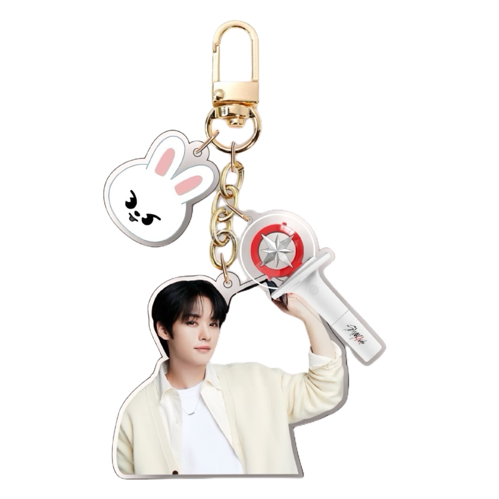 Stray Kids Keychain with “SKZO” Charm for STRAY, SK-ZOO Merch ...