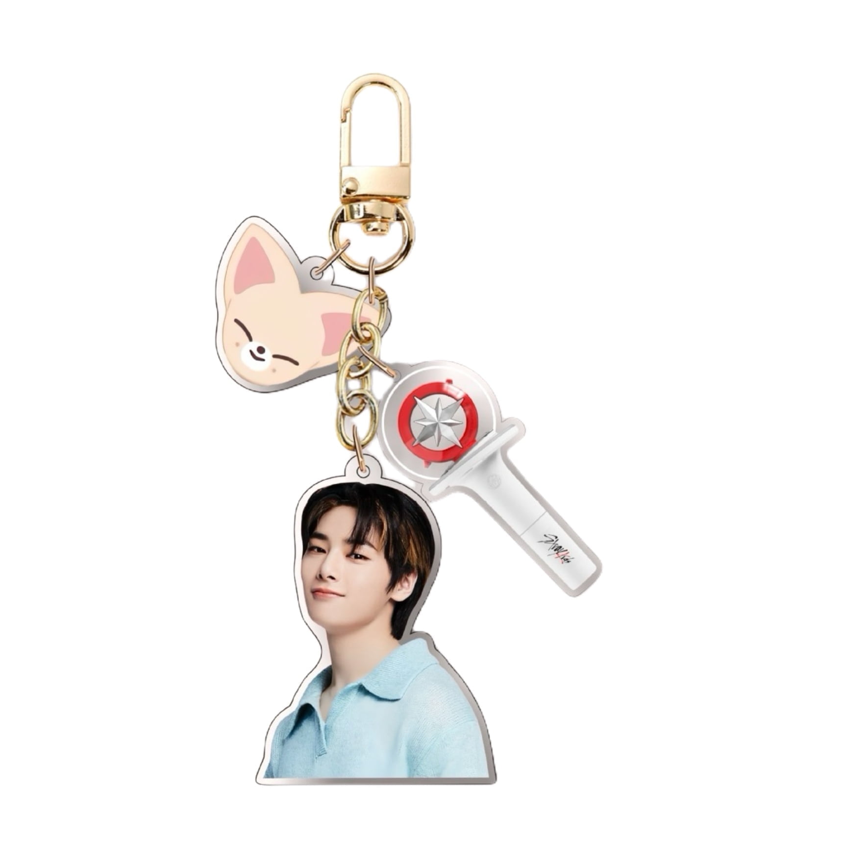 Stray Kids Keychain with “SKZO” Charm for STRAY, SK-ZOO Merch ...