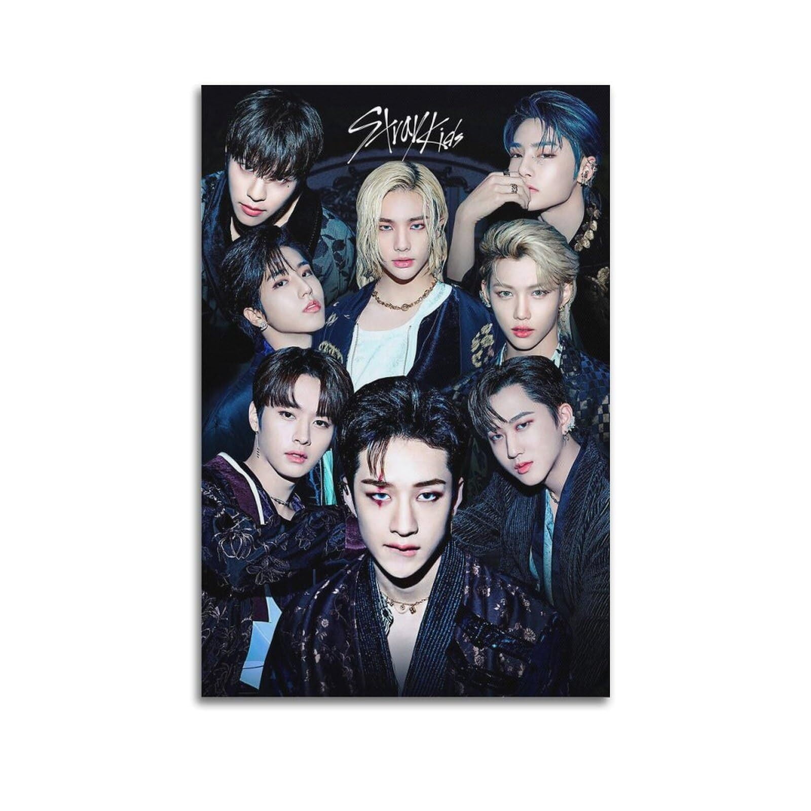 Stray Kids Korean Boy Band Kpop Poster Poster Album Cover Posters for ...