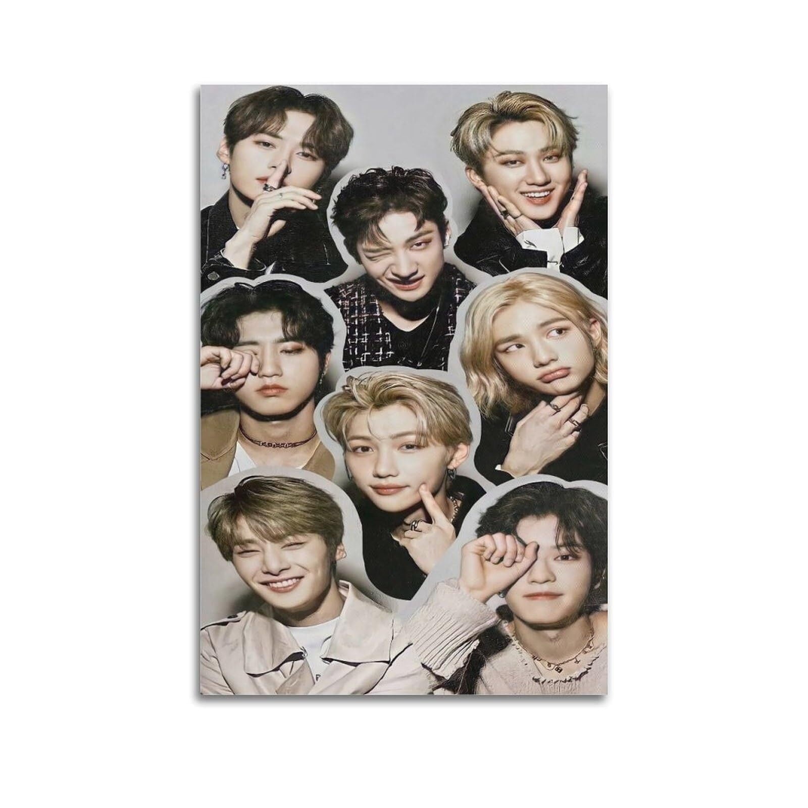 Stray Kids Korean Boy Band Kpop Poster Poster Album Cover Posters for ...