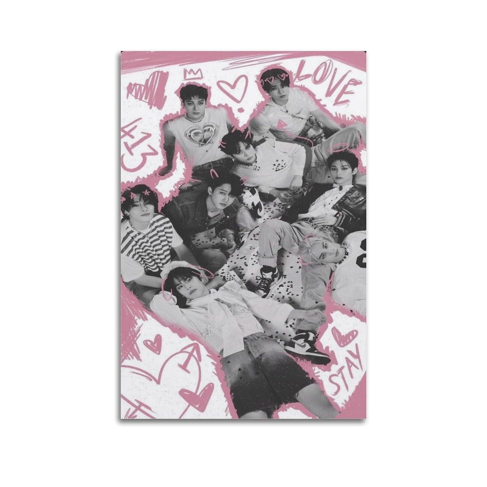 Stray Kids Korean Boy Band Kpop Poster Poster Album Cover Posters for ...