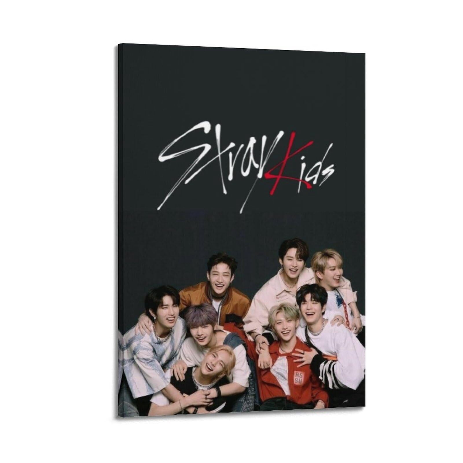 Stray Kids Kpop Poster SKZ Kopo Korean Male Group Canvas Art Poster ...