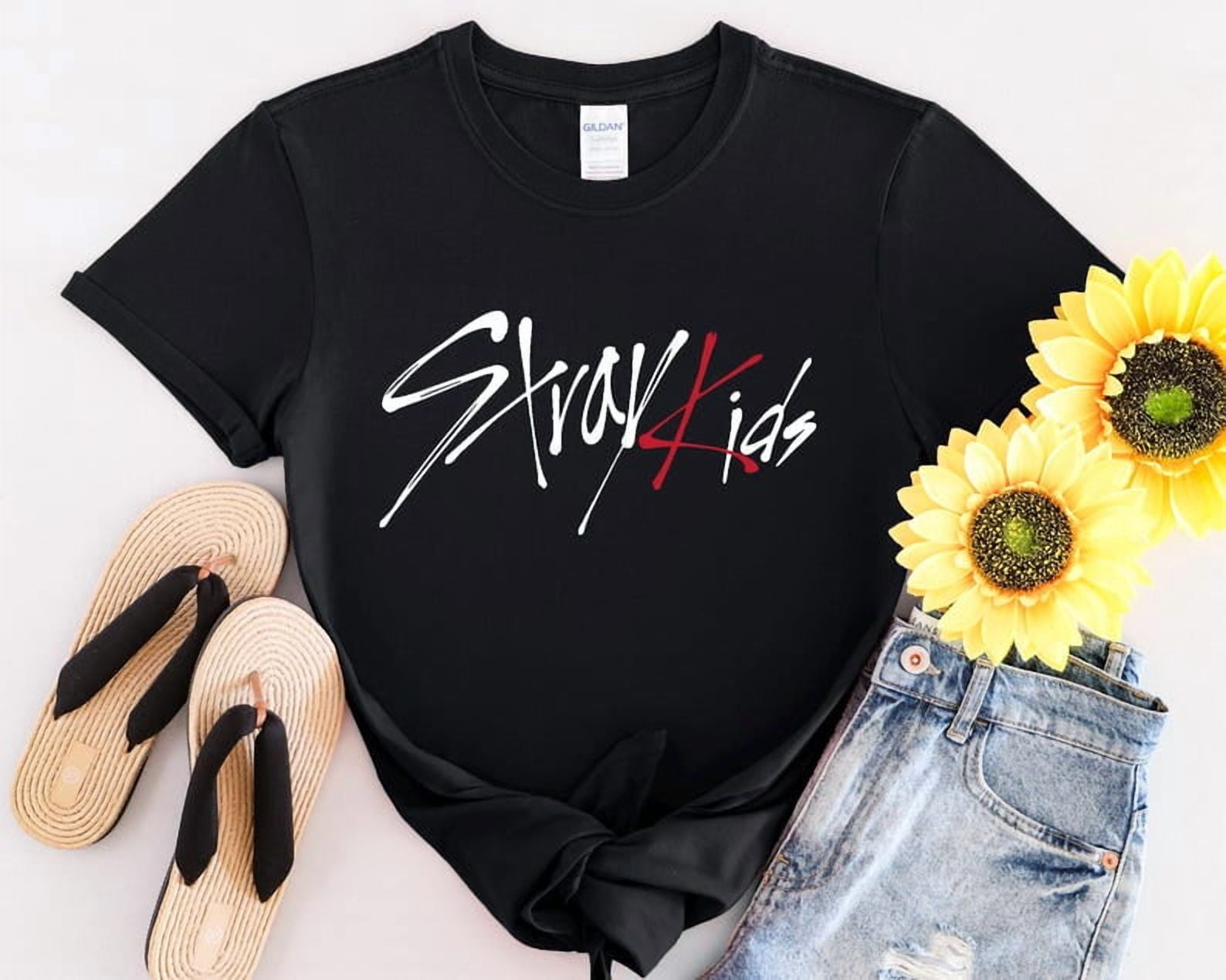 Stray Kids Logo Shirt: SKZ Kpop Fandom Tee - Walmart.com