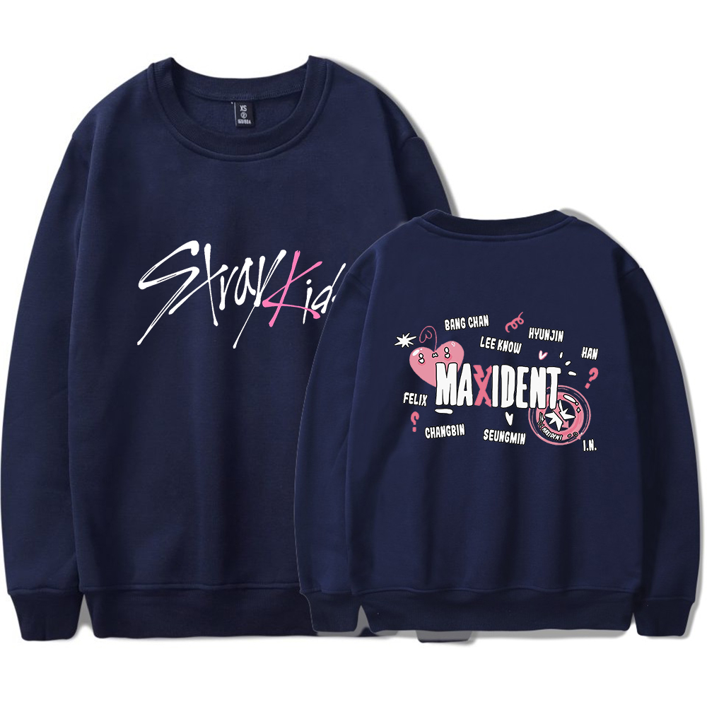 Stray Kids MAXIDENT Sweatshirt New Album Kpop Pullover for Women Long ...