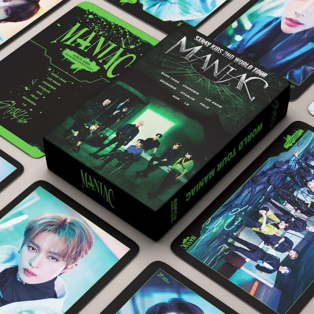 Stray Kids Maniac Stray Kids Merch Lomo Cards Stray Kids 2ND World Tour ...