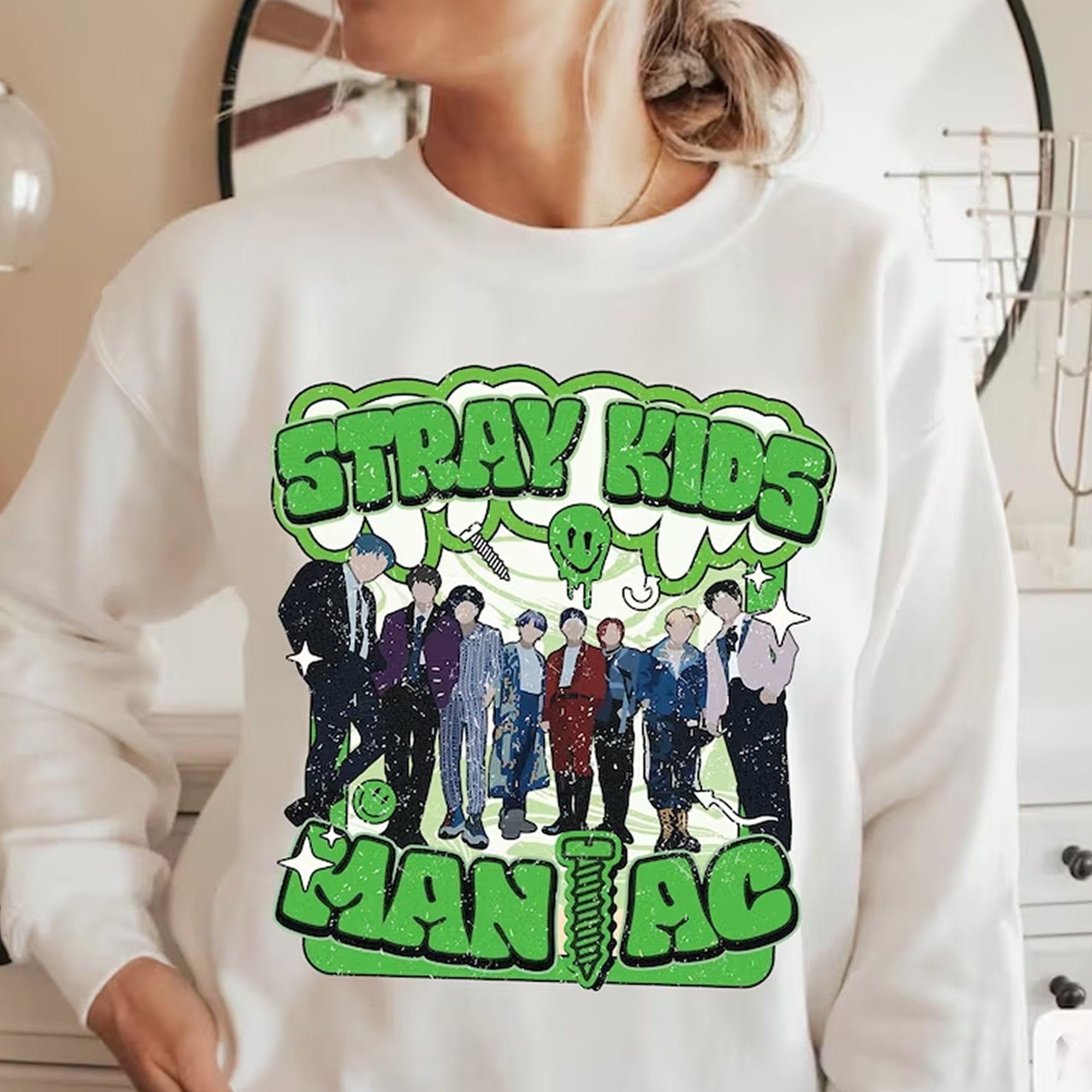 Stray Kids Maniac Sweatshirt, Stray Kids Shirt, Stray Kids 2023 World ...
