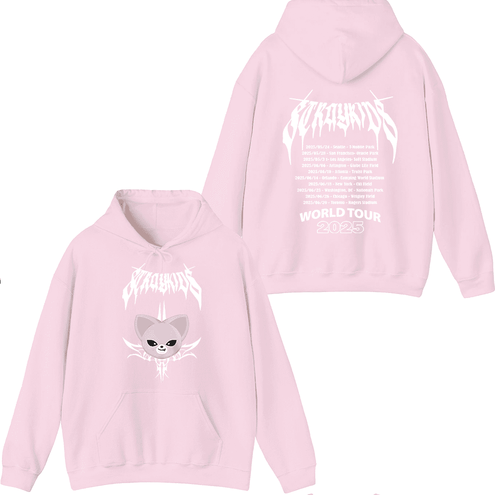 Stray Kids Merch 2025 World Tour I.N Hoodie Fashion Unisex Men Women ...