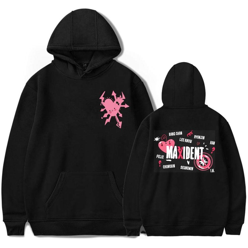 Stray Kids Merch Hoodie Hip Hop Fashion Casual Neutral Sports Long ...