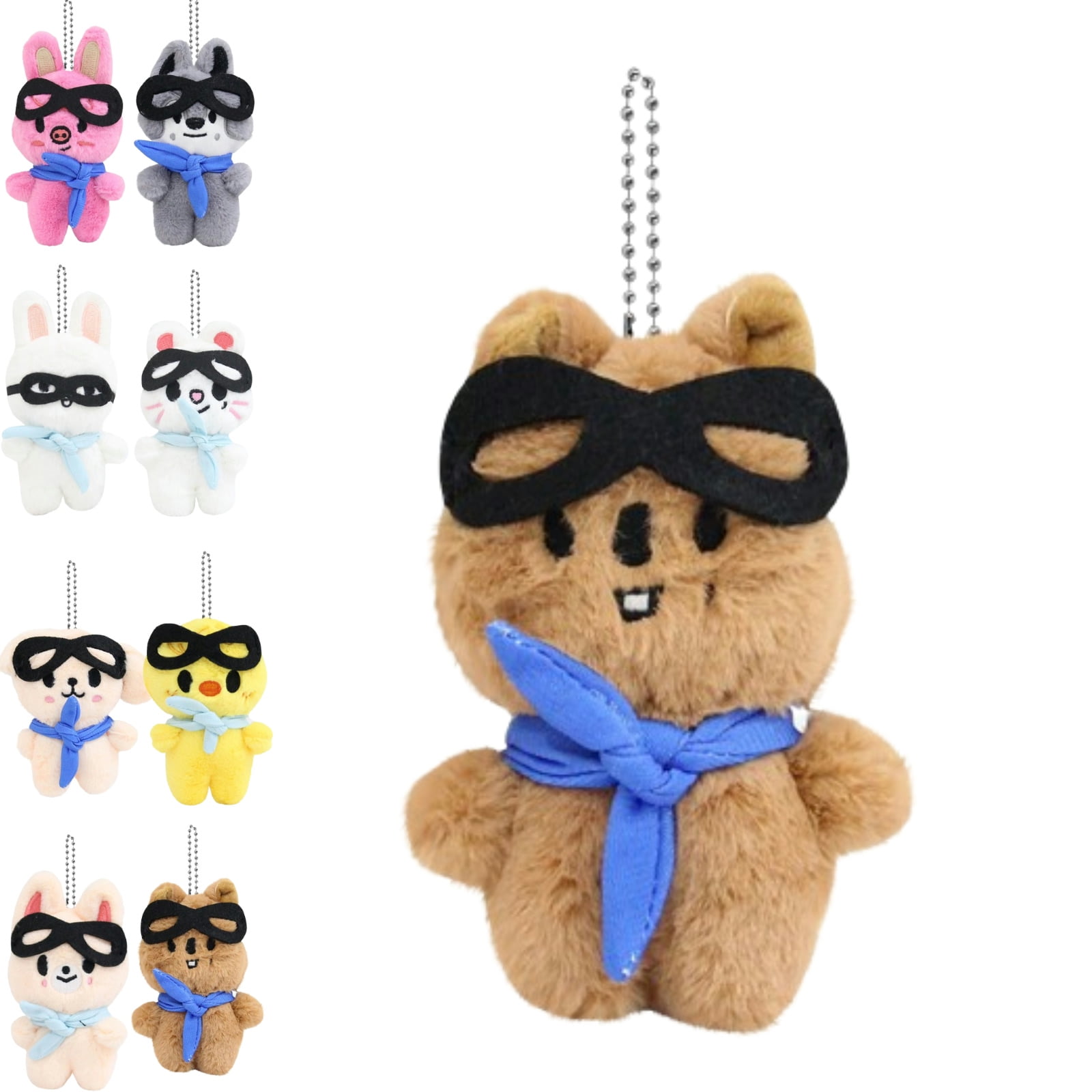 Stray Kids Merch Keychain,Adorable Anime Plush Inspired By Stray Kids ...