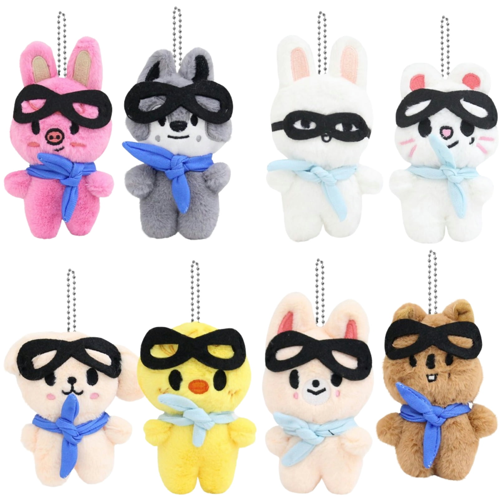 Stray Kids Merch Keychain,Cute Skzoo Plush Toys Inspired By Stray Kids ...