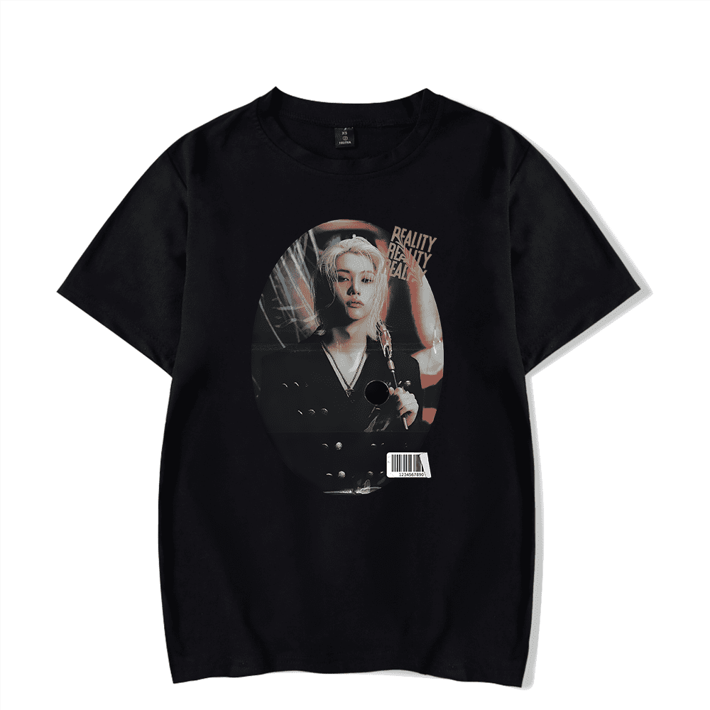 Stray Kids Merch T Shirts Reality Felix Merch T-Shirts K pop Tee Short ...