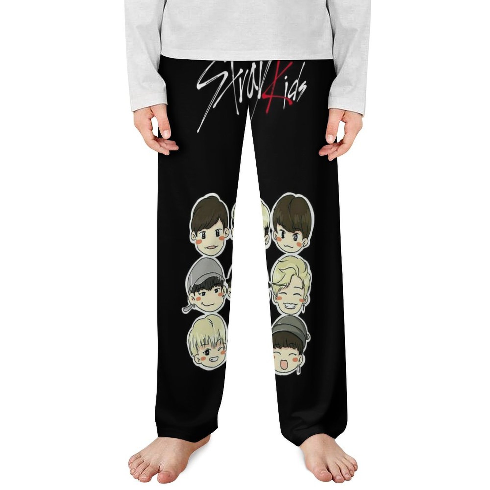 Stray Kids Pajama Pants Long Sleep Pants Lounge Bottoms with Pockets ...