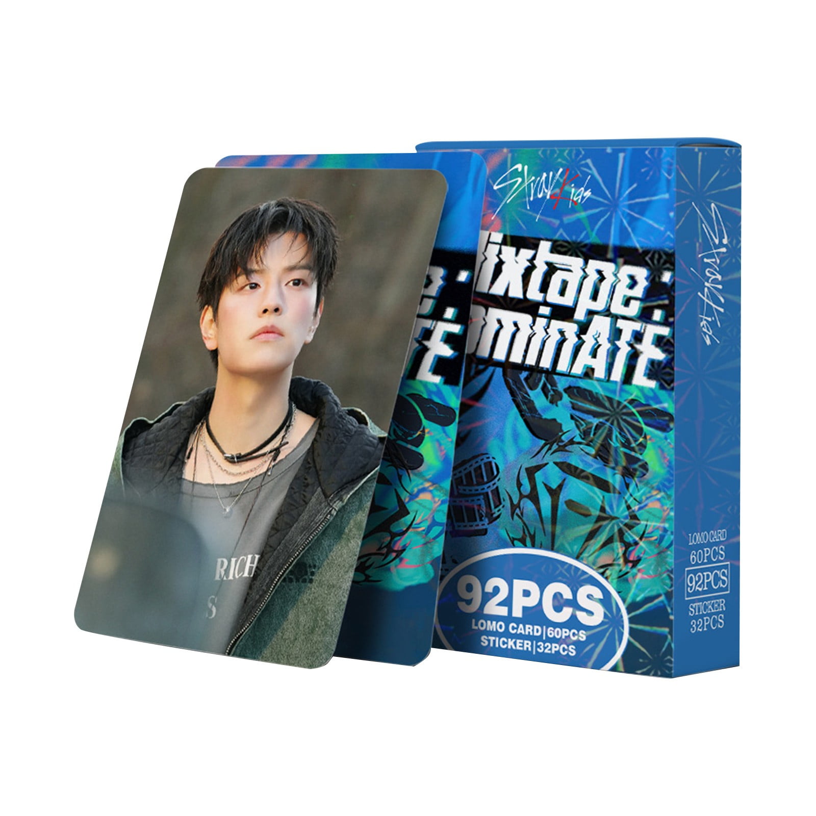 Stray Kids Photocards 92 PCS Stray Kids Mixtape Dominate Photo Cards ...