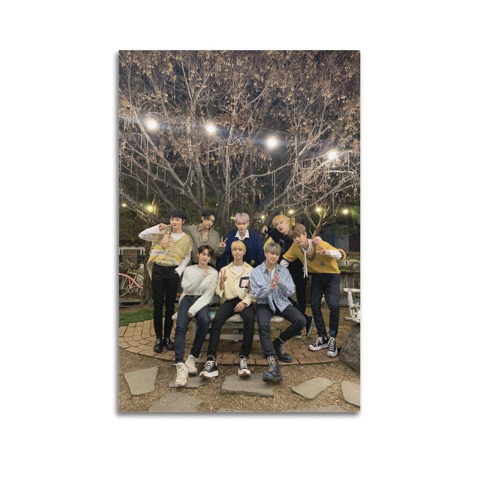 Stray Kids Poster SKZ Poster Kpop Poster Korean Group Canvas Art Poster ...