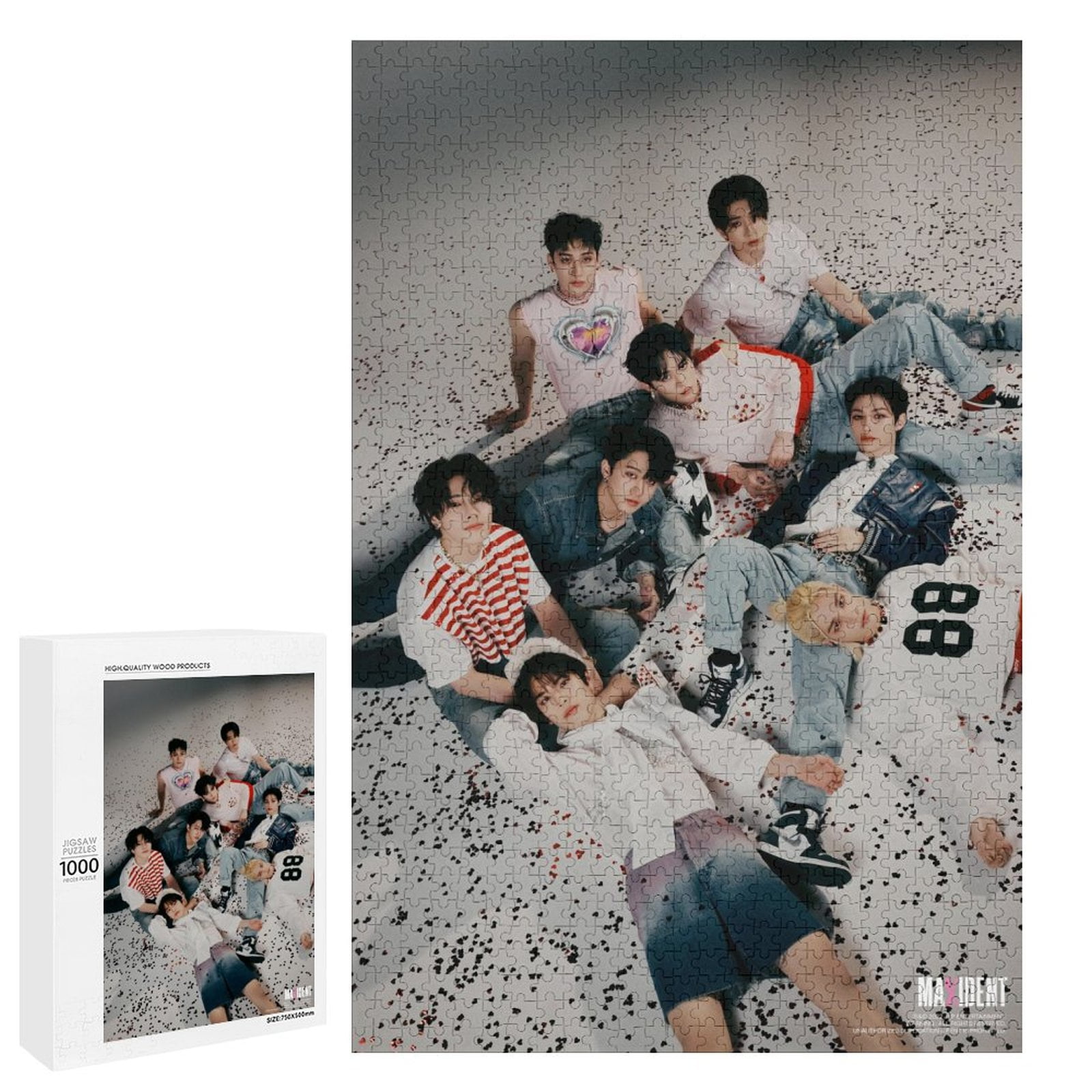 Stray Kids Puzzle For Adults & Kids - 1000 PCS Jigsaw Puzzle For Boys ...