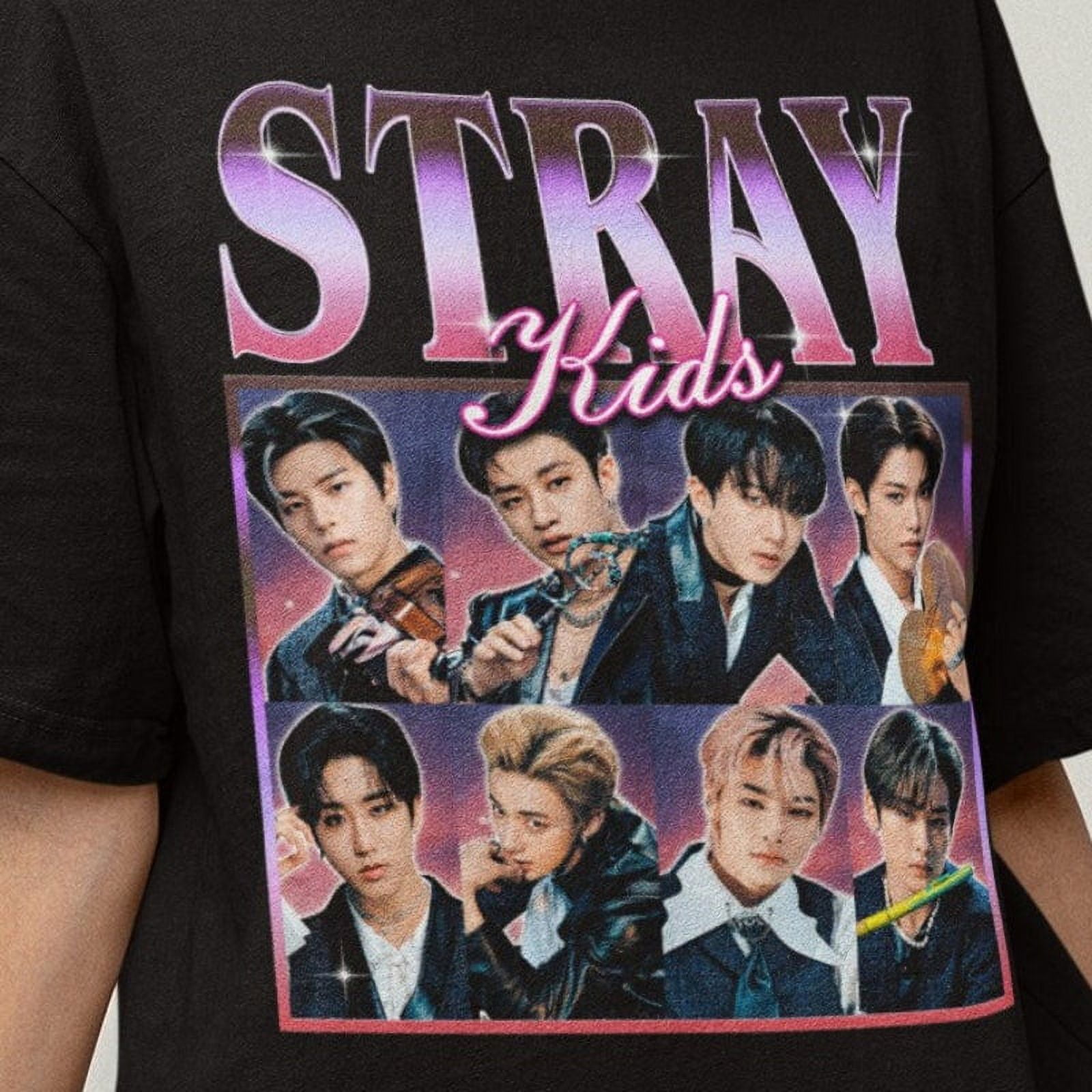 Stray Kids Retro Classic T-shirt - Stray Kids Merch - Kpop Bootleg ...