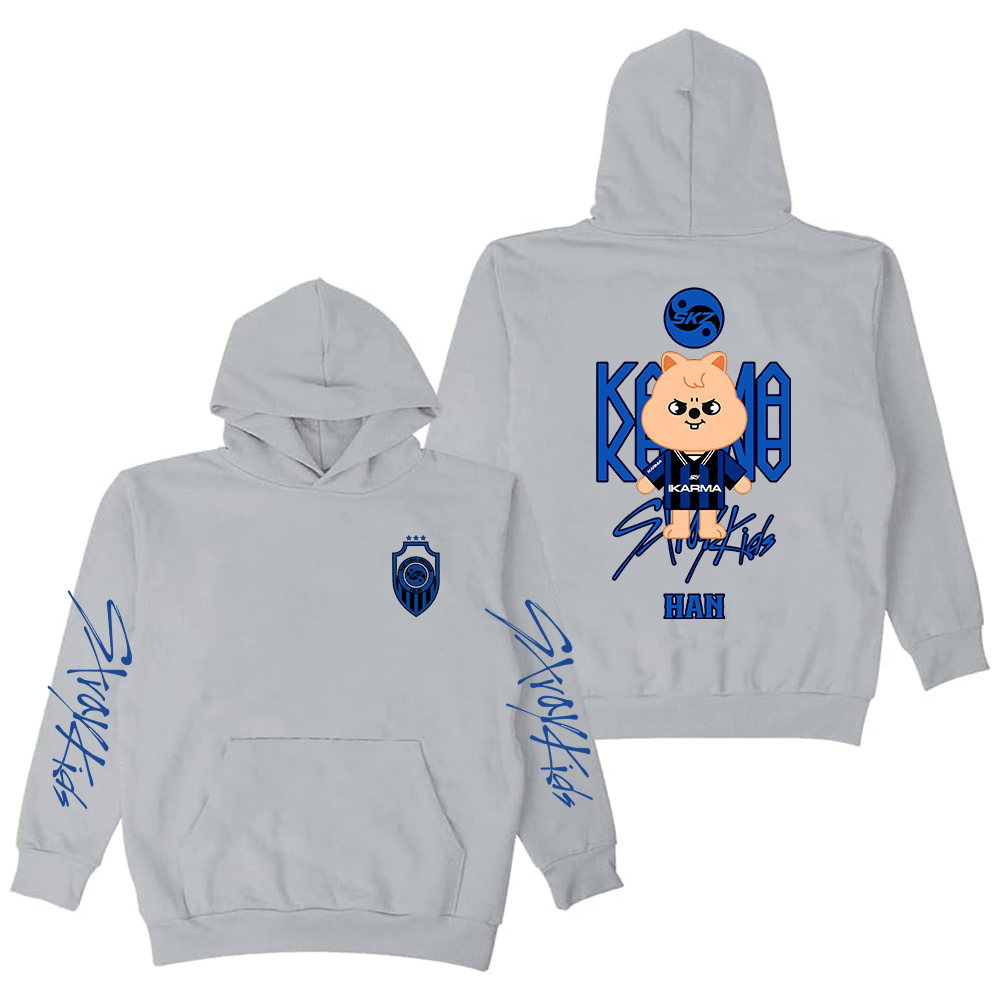 Stray Kids SKZ Karma Han Merch Hoodie Long Sleeve Streetwear Women Men ...