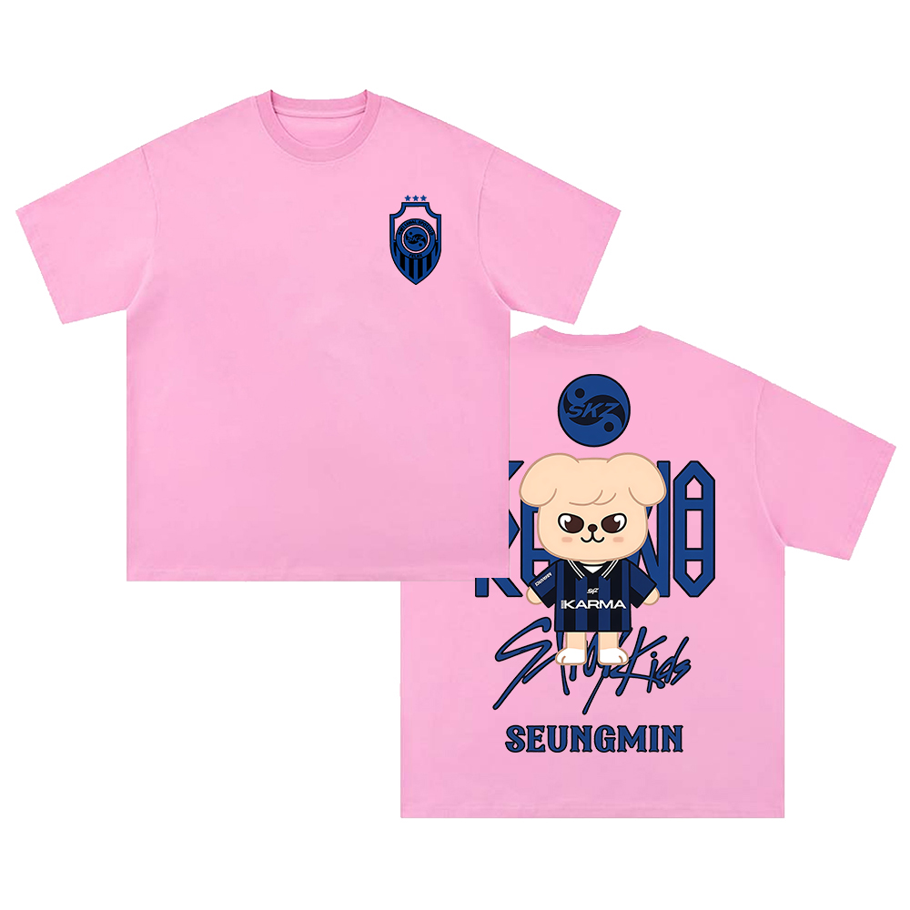 Stray Kids SKZ Karma Seungmin Merch T-shirt Crewneck Short Sleeve ...