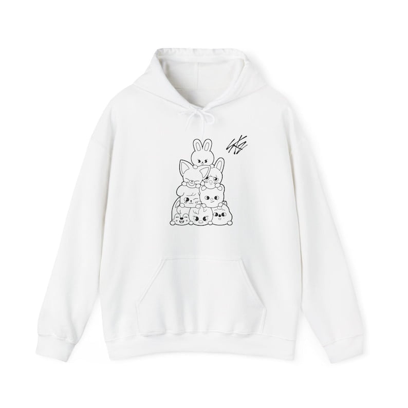 Stray Kids SKZOO Hoodie, Skzoo, Stray Kids Shirt, Stray Kids Fanmade ...