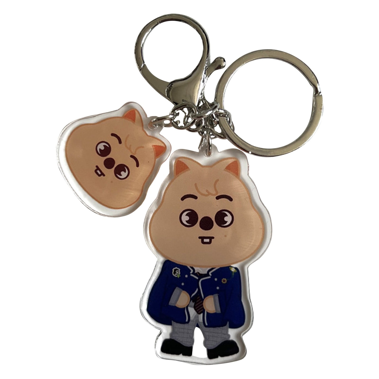 Stray Kids SKZOO plush Cartoon Keychain Merchandise, Animal Keychain ...