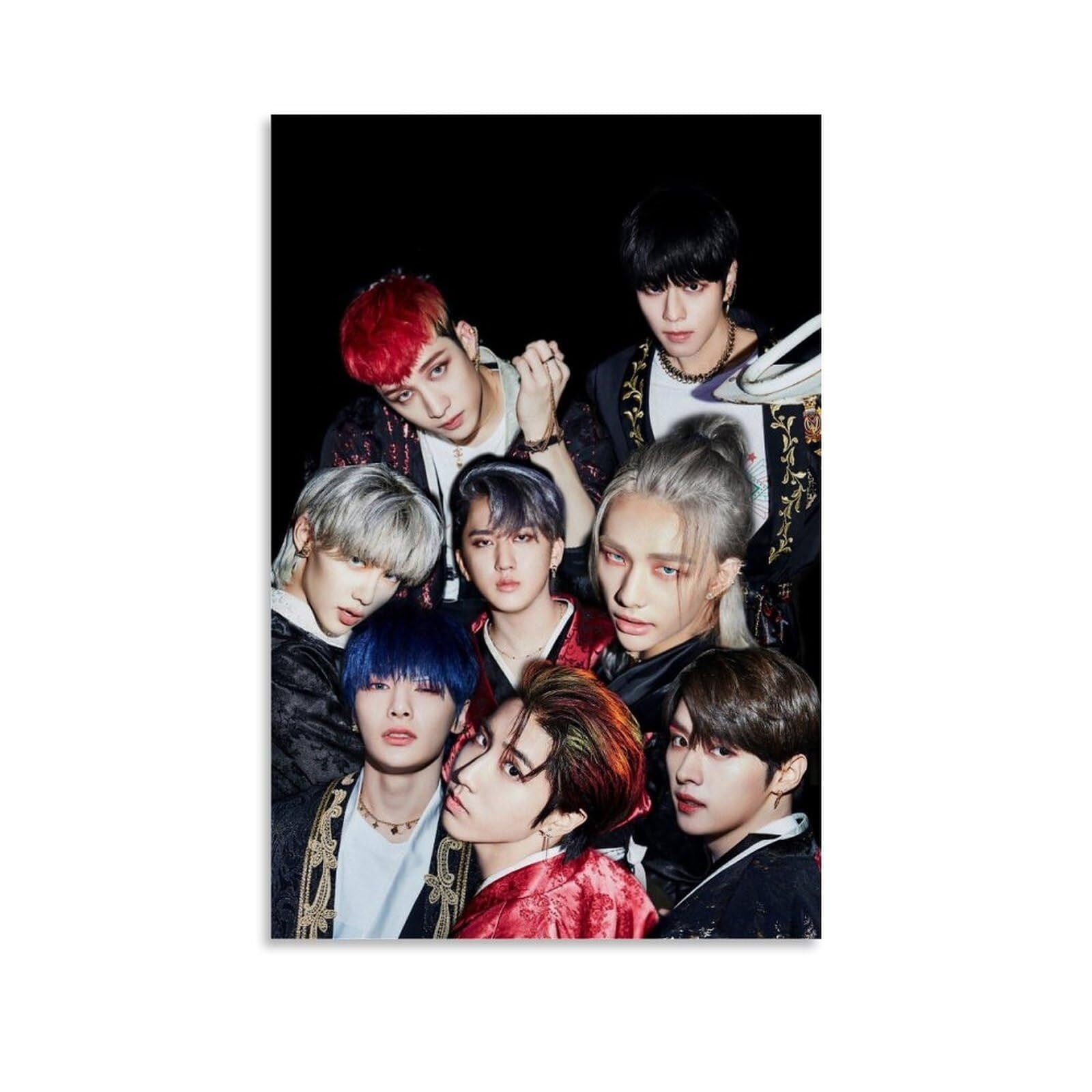 Stray Kids Skz Kpop Canvas Art Painting Decor Wall Poster - Bedroom ...
